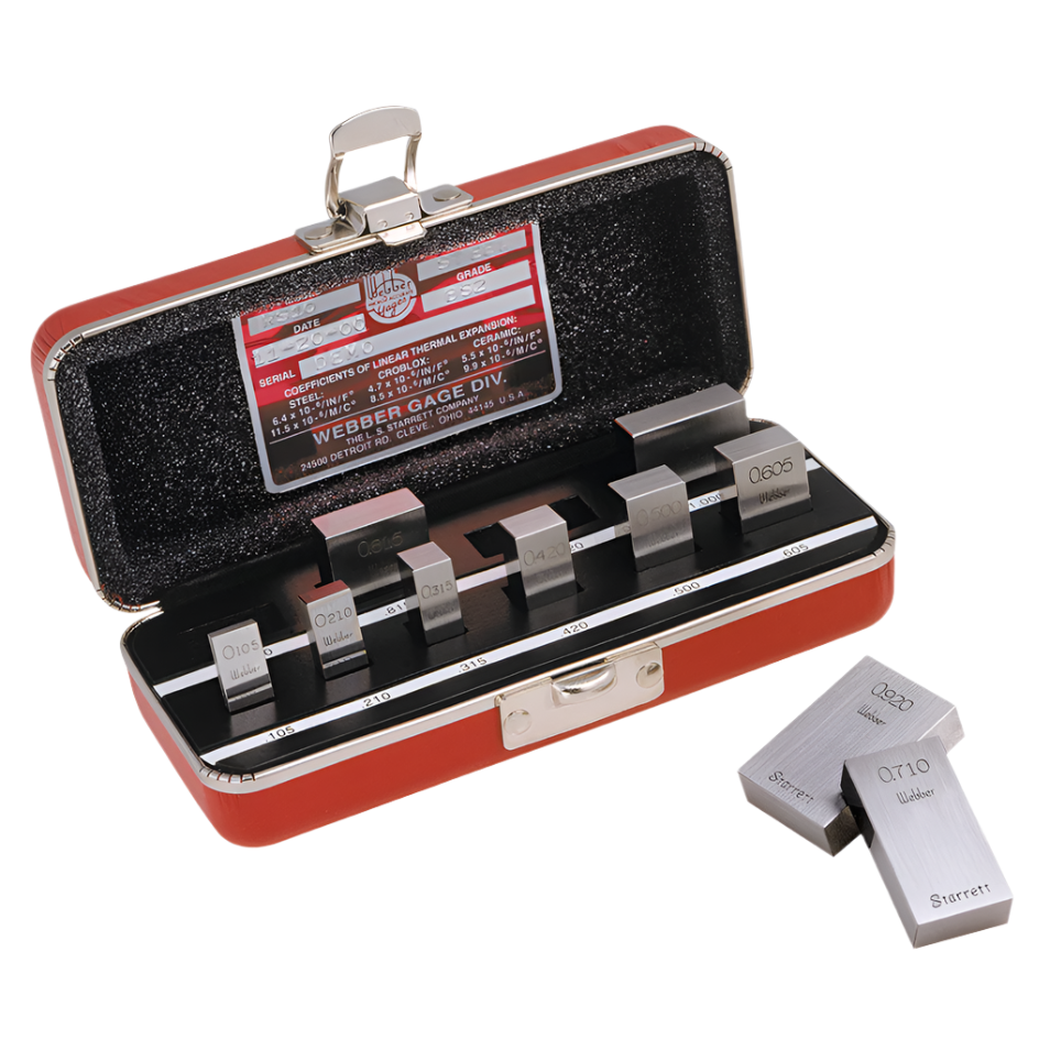 Starrett - RS 10.A - Gage Block Set 10 pc